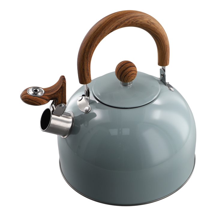 3L Liter Stainless Steel Whistle Kettle Thickened Kettle Gas Induction ...