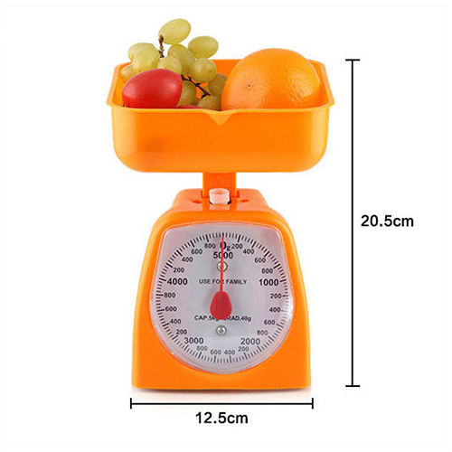 Kitchen Scale 5kg Mechanical Dial Analog Scale Food Balance Measuring Scale | Daraz.lk
