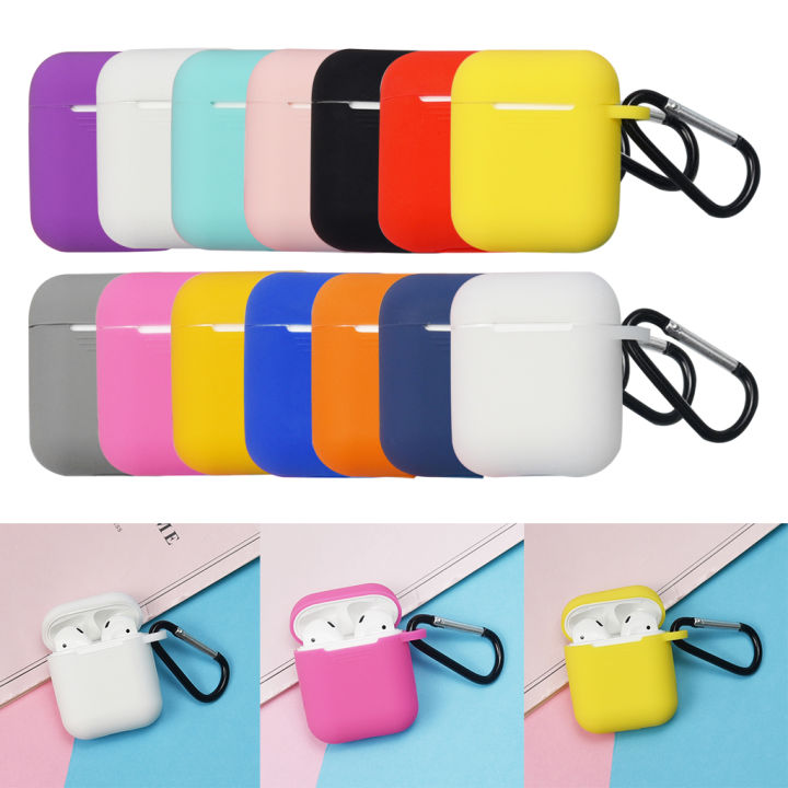Airpods 1 2 Case Pouch Silicone Cover Soft High Quality Pouch Earpods ...