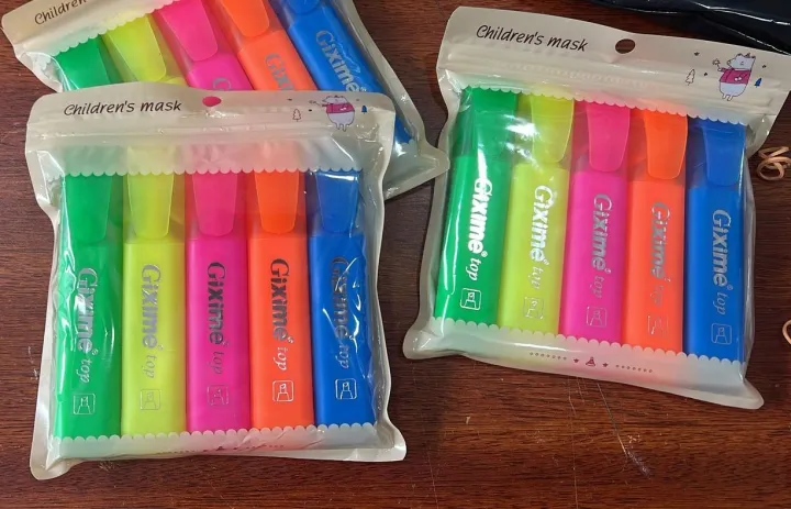 5pc Highlighter in a pack | Daraz.lk