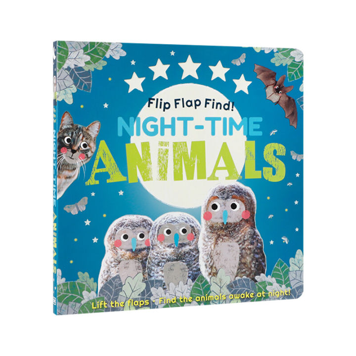 English Original Flip Flap Find Nighttime Animals Nocturnal Animals ...