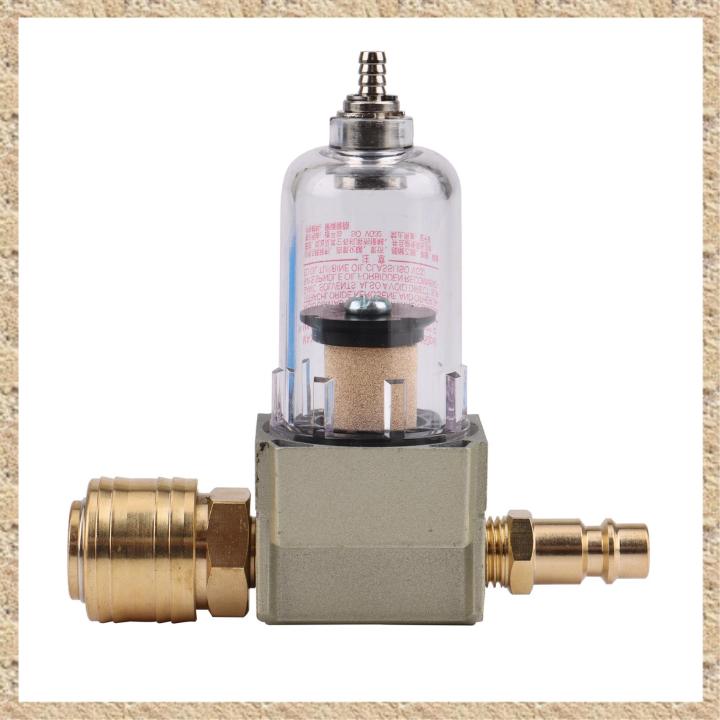 1Pc Oil Water Separator Filter Compressed Air Filter Including 1/4 inch ...