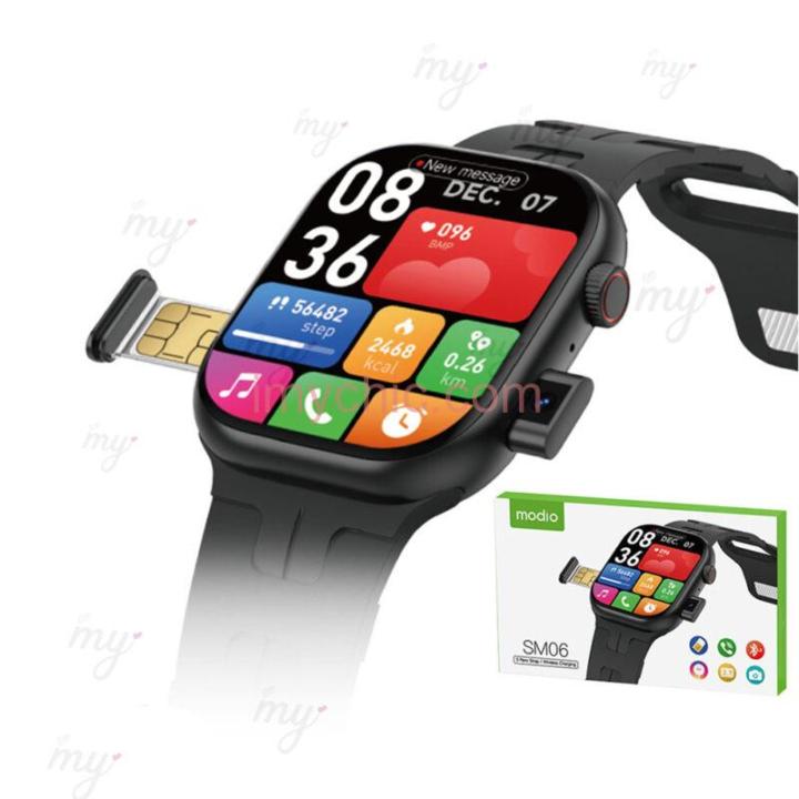 2026 Sim Insert Modio SM 06 Smart Watch Sim Card / Camera / 3 Pairs ...