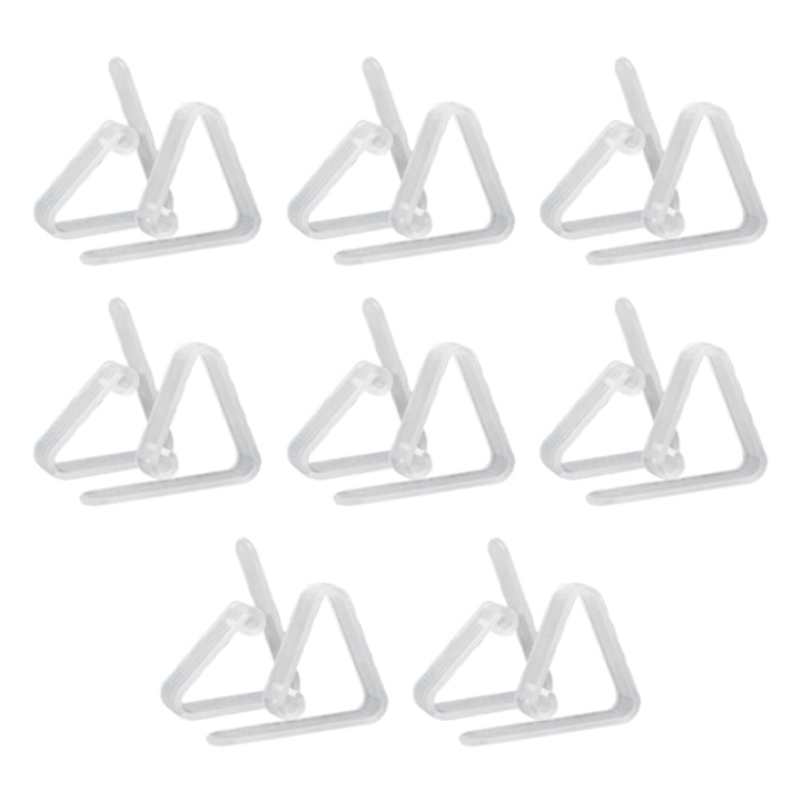 Transparent Plastic Table Cover Clamps Picnic Tablecloth Holders Clear ...
