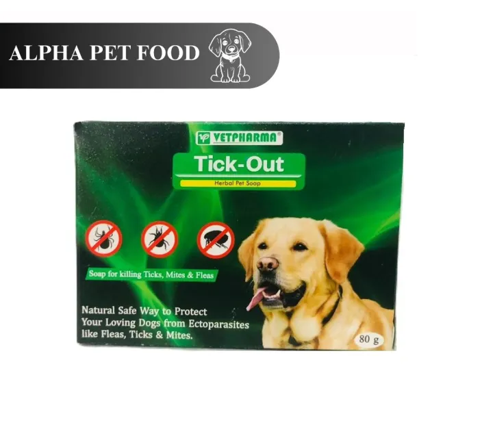 Tick out Soap For Ticks Fleas Mites Ectoparasites Safe Way Dog & cat ...