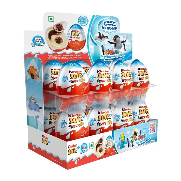 Kinder Joy With Surprise for Boy 20g - 8 Pcs | Kinder Joy | Chocolate ...