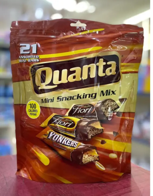 Quanta Assorted Mini Snack Mix Bars Chocolate 21Pcs Pack | Daraz.lk