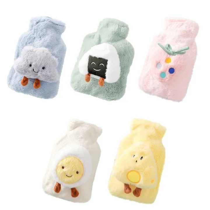 500ML Portable Keep Warm Warm Handbag Water Injection Warm Water Bottle ...