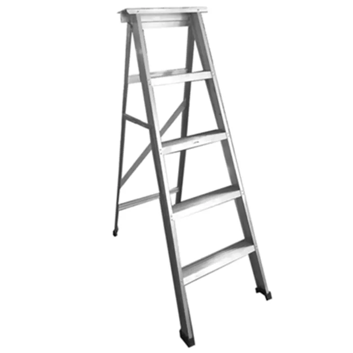 AGC ALUMINIUM STEP LADDER 8FT Heavy Duty Stepladder Durable and ...
