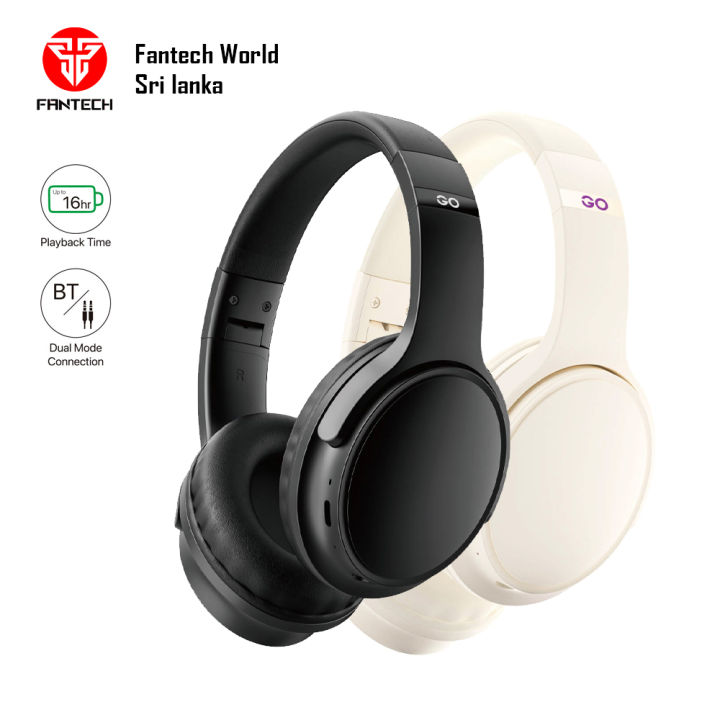 Fantech Wh03 Go Move Wireless Headphones Black | Daraz.lk