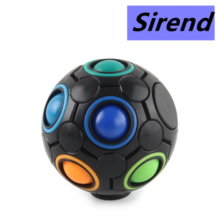 Sirend （New）Magic Puzzle Rainbow Ball oy ldren Educational tre Reliever ...