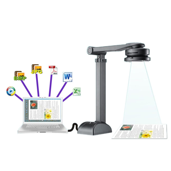 Eloam Portable USB Document Camera Scanner S500A3B with A3 Capture Size ...