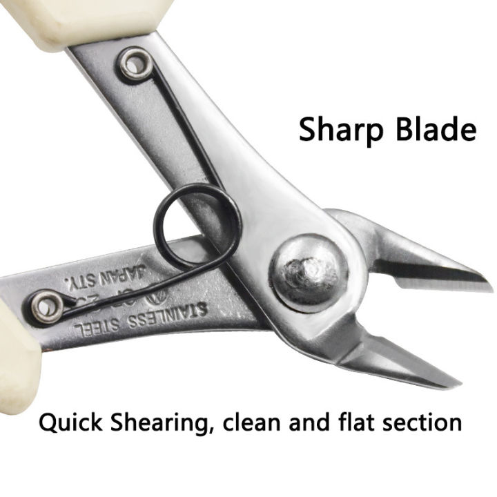 New Nozzle Stainless Steel Needle-Nose Wire Cutters Trimming Wire ...