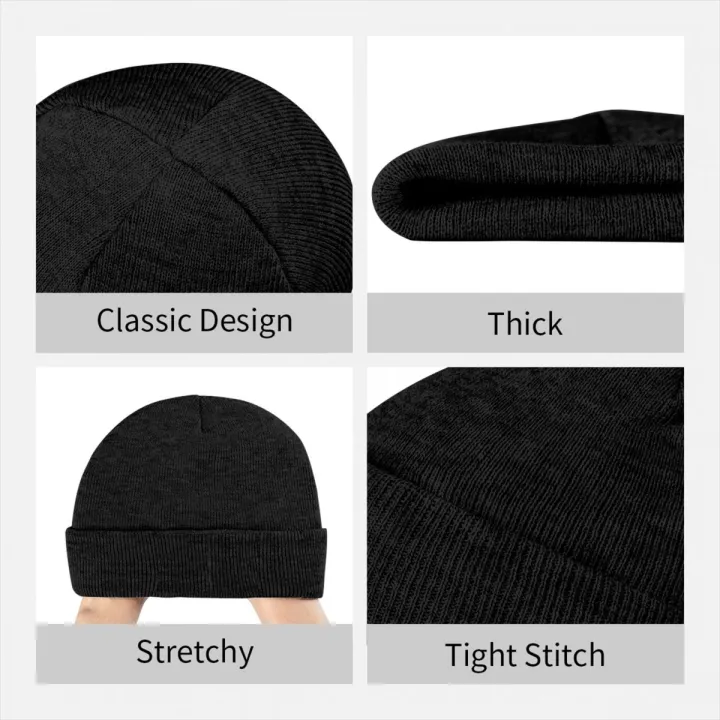 A-Arale Norimaki Beanie Hats Bonnet Hats Men Women Funny Kpop Knitting ...