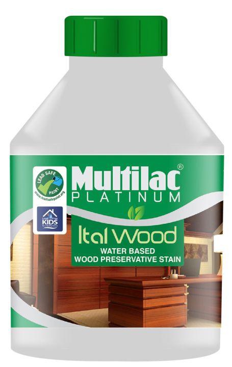 MULTILAC Ital Wood Exterior Water Based Wood Preservative Stain FROM ...