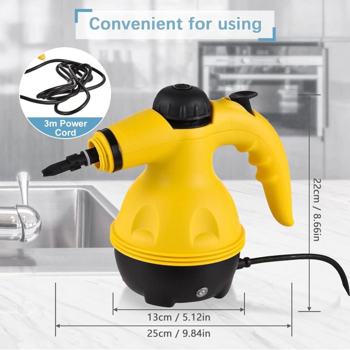 Handheld Steam Cleaner,110V/220V 1000W 3Bar High-Temperature ...