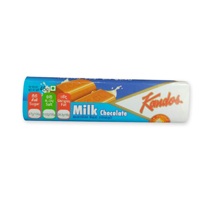 Kandos Bar Milk Chocolate 45g | Daraz.lk