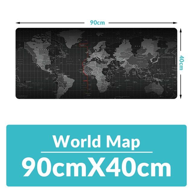 Surface Mat Mats Mouse Map Game Notebook World Mouse Gamer Mousepad ...