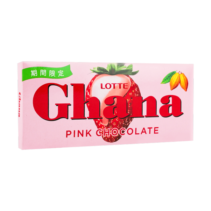 Lotte Ghana Pink Chocolate [45g] | Daraz.lk
