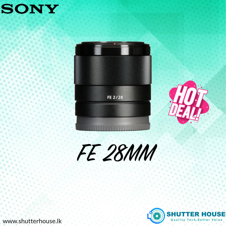 Sony FE 28mm f/2 Lens | Daraz.lk