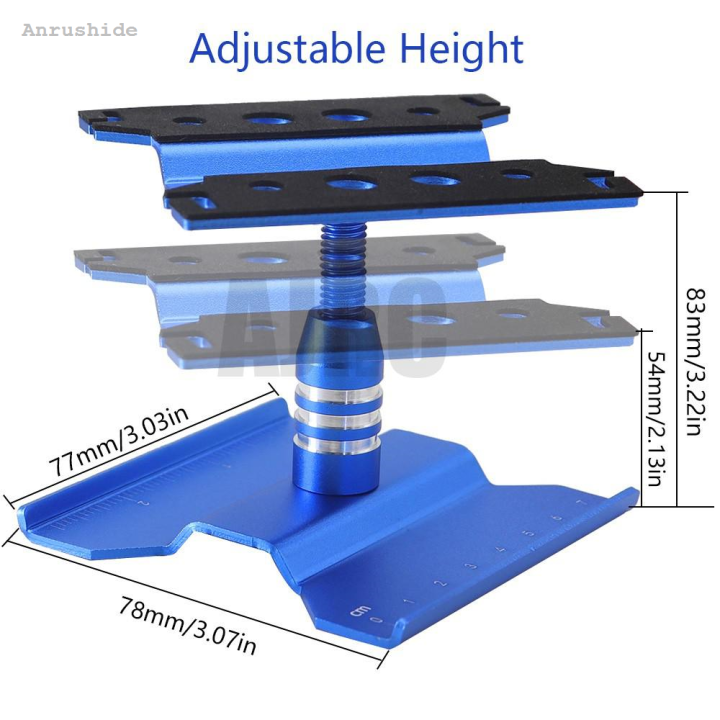 Anrushide Rc Car Repair Stand Workstation Rc Work Stand For Axial Scx24 ...