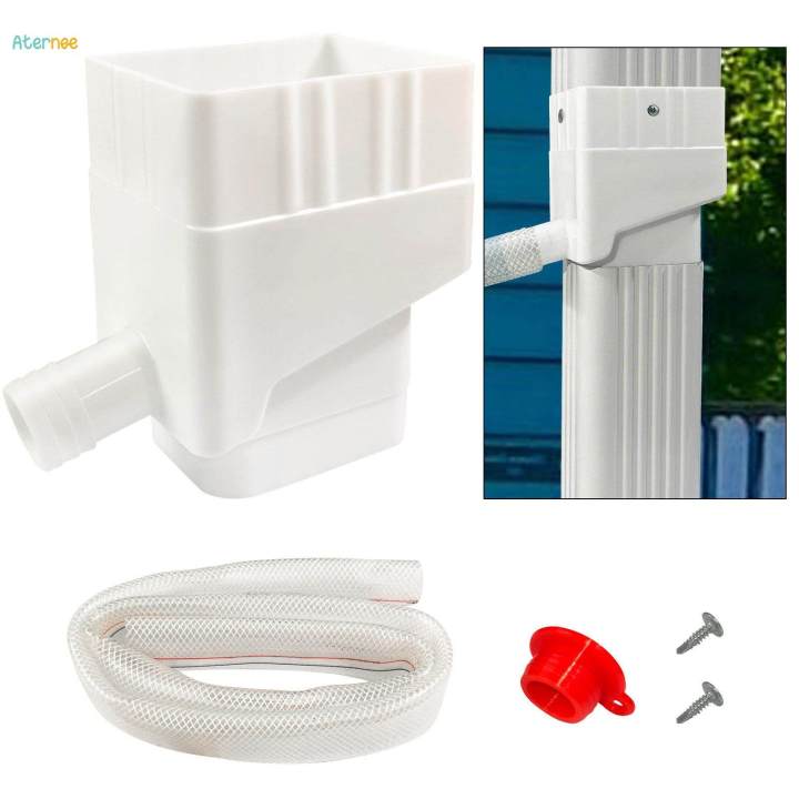 Rain Water Collection System with Hose Rainwater Collector Roof Water ...