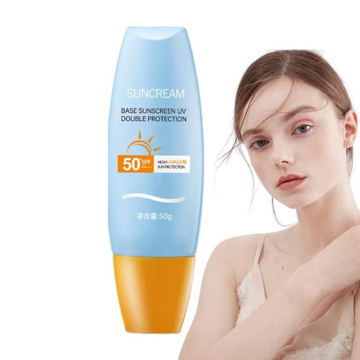 SPF 50 Facial Sunscreen Waterproof Sunscreen UV Protective Cream ...