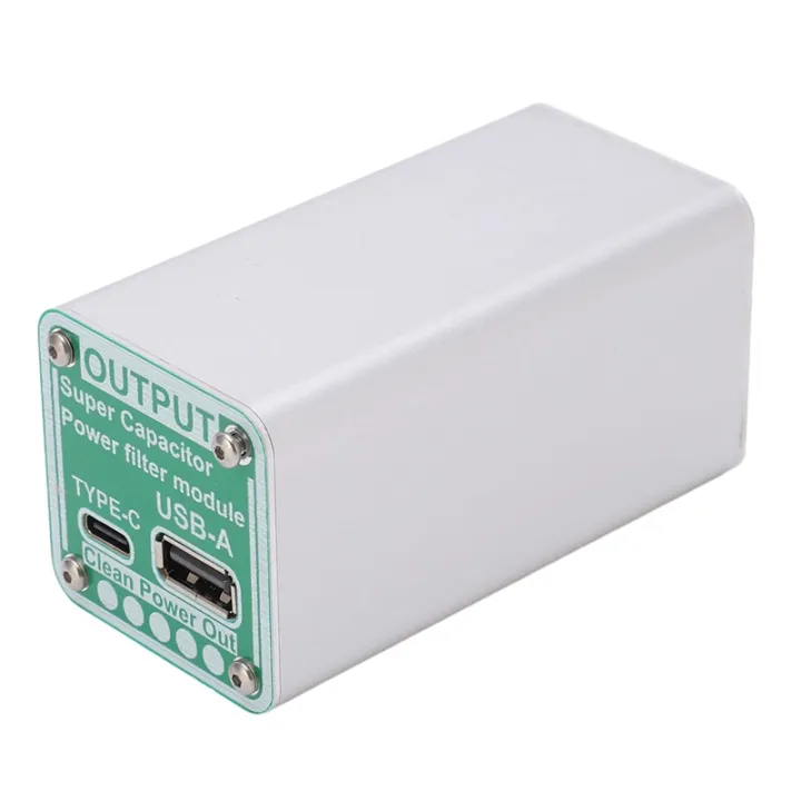 DC5V Super Capacitor Power Filter Module Supercapacitor Power Filter Type C Input Output for ...