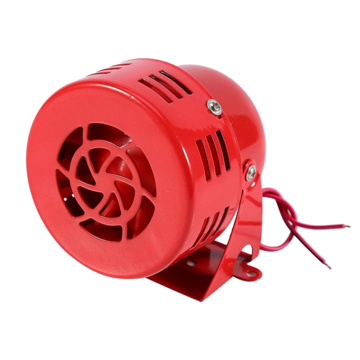 12V Red Automotive Motorcycle Horns Air Raid Siren Horn Car Truck Motor ...
