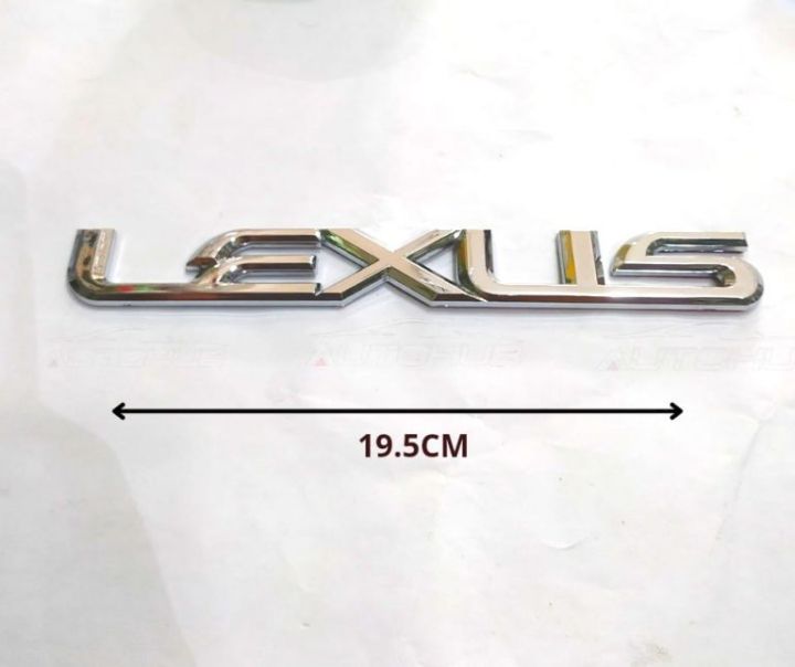 ABS Plastic Lexus Emblem Badge For Lexus Vehicle | Daraz.lk
