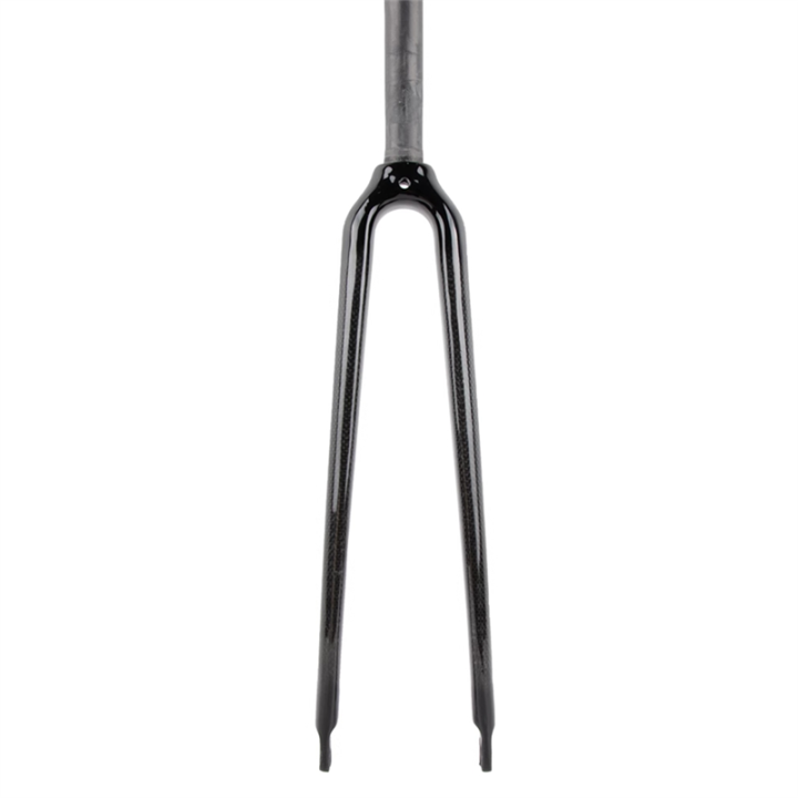 Full Carbon Fiber Road Bike Front Fork Straight Tube Vintage Bicycle ...