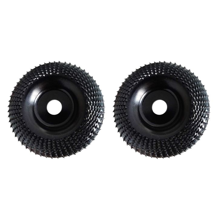 2X Grinder Wheel Disc 4 Inch Wood Shaping Wheel, Wood Grinding Shaping ...