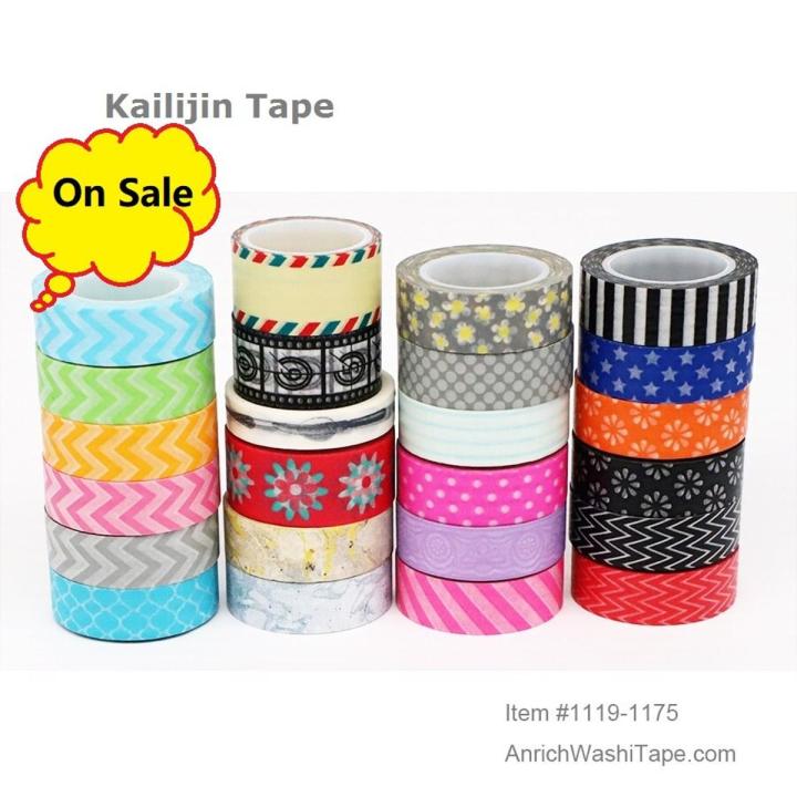 Basic Cute Tape DIY Paper Tape Box Wrapping Washi | Daraz.lk