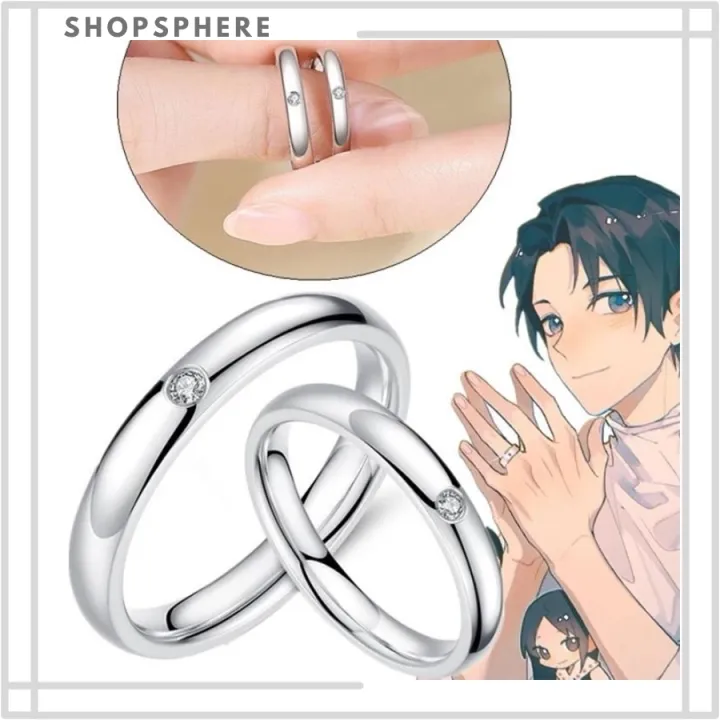 ShopSphere Yuta Okkotsu Ring Jujutsu Kaisen Silver Alloy Finger Ring ...