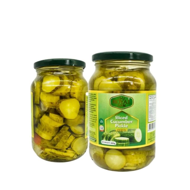 Royal Arm Sliced Cucumber Pickle (Sliced Gherkins) 482G | Daraz.lk