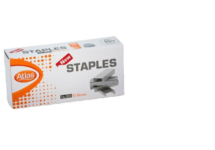 Atlas Stapler pins #369 For Large Stapler Models - 5 Packets | Daraz.lk