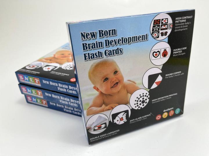 New Born Brain Development Flash Cards | Daraz.lk