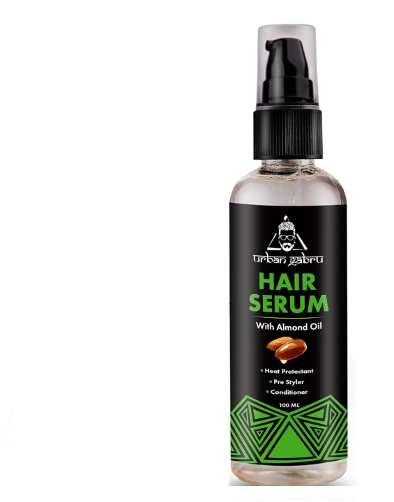 UrbanGabru Hair Serum for Men & Women | Heat Protectant | Pre Styler ...