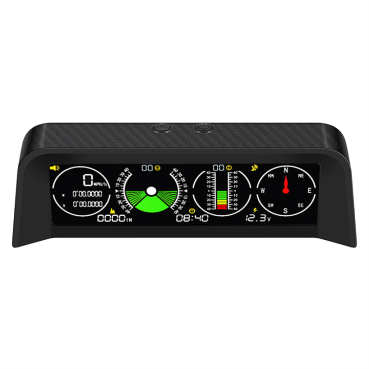 X90 Car Electronic Digital GPS Speedometer Head-Up Display Tilt Meter ...