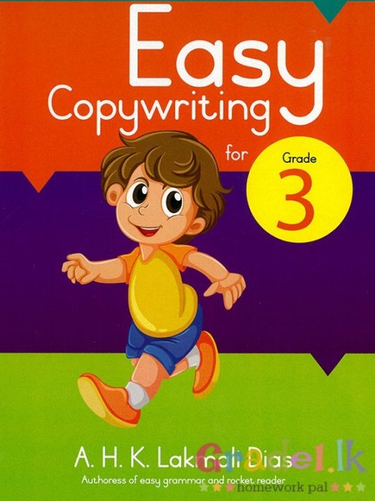 Easy copy Writing For Grade 3 | Daraz.lk