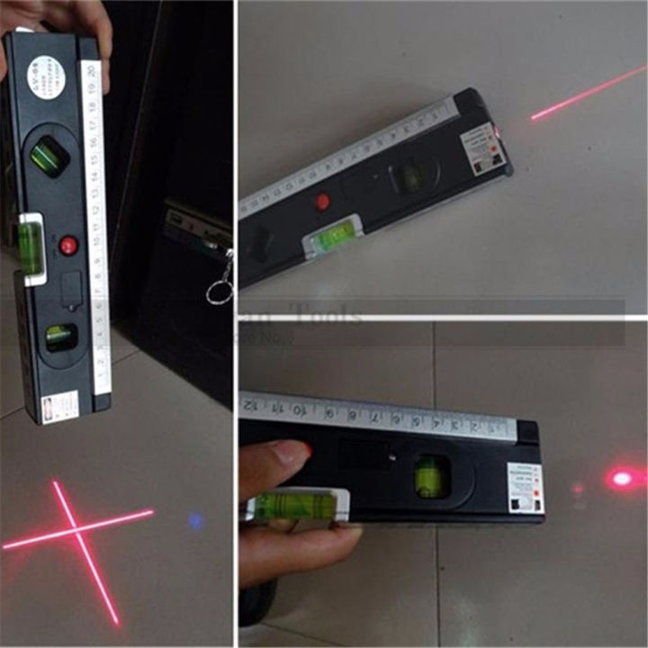 4 in 1 Laser Levels Aligner Vertical Horizontal Lasers Accurate Marking ...