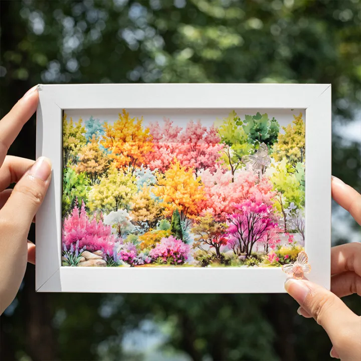 Panda Online 1 Roll Shrubs Flower Realm Series PET Masking Tapes ...