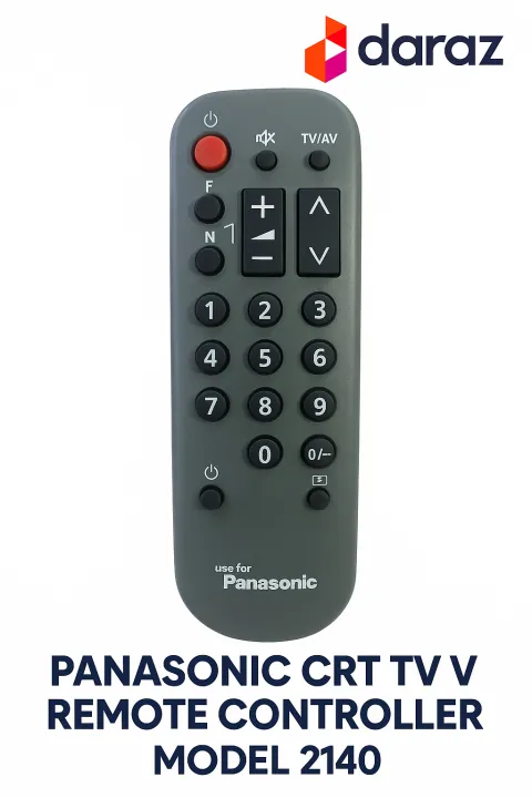 PANASONIC CRT TV REMOTE CONTROLLER 2140 | Daraz.lk