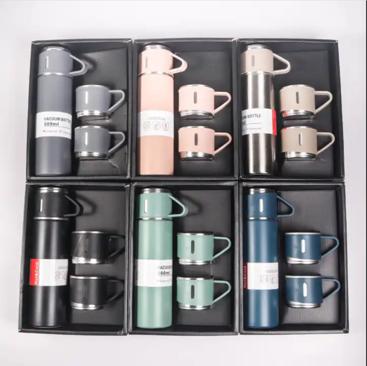 Romantic Premium Stainless Steel Thermo Flask- 500ml Vacuum Insulated ...