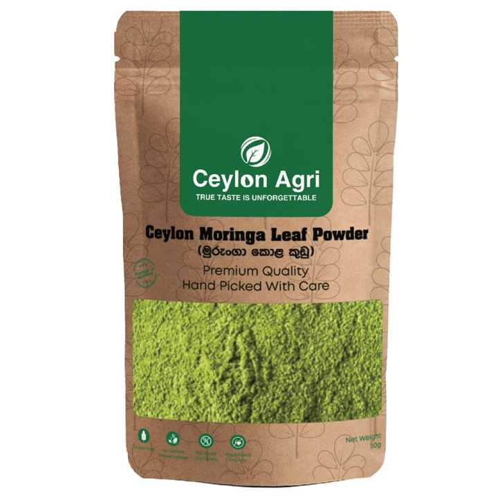 Ceylon Agri : Ceylon Moringa Leaf Powder (50g ) | Daraz.lk