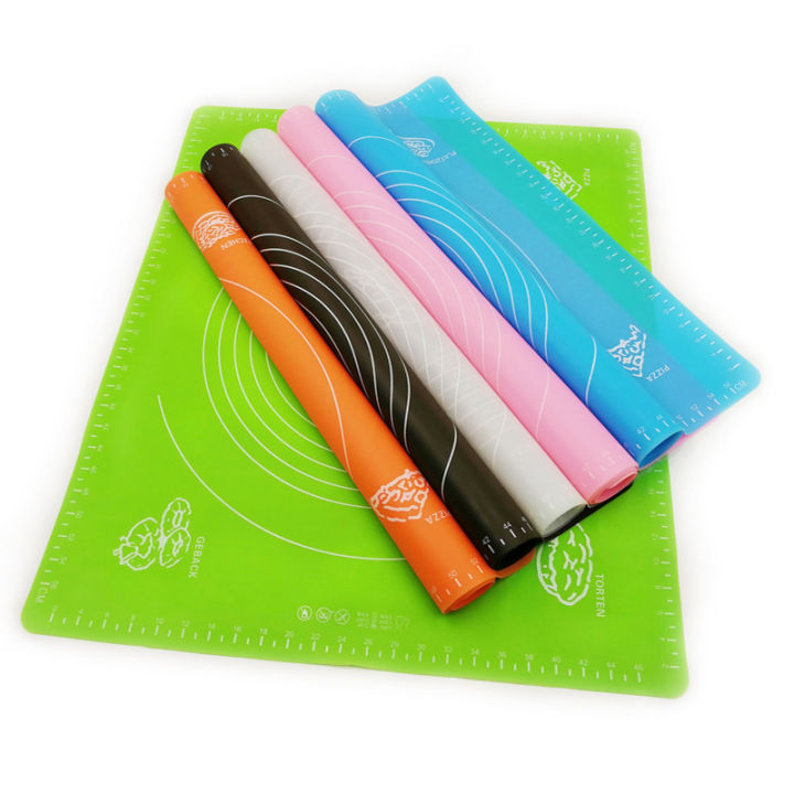 High Quality Silicone Cake Fondant Rolling Mat- 40 X 50 CM | Daraz.lk