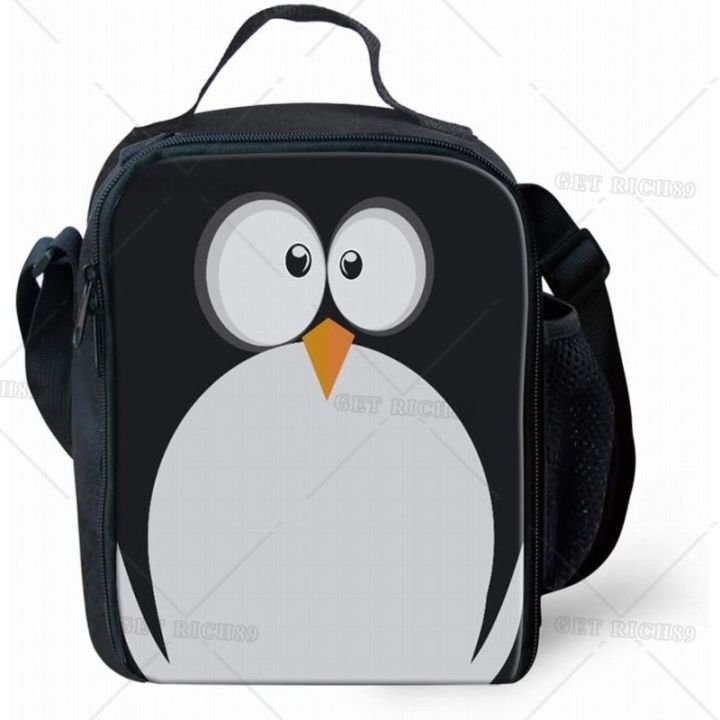 Cute Penguin Lunch Bag for Kids Boy Girls Insulated Lunch Box ...