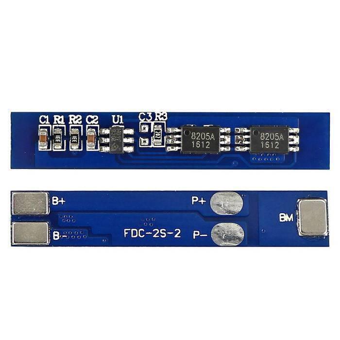 2S 3A 7.4V Li-ion Lithium Battery Charger Lipo Cell Module PCB BMS ...