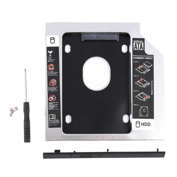 New style 2nd Hdd Caddy 9.5mm Sata 3.0 Hd Hard Disk Drive Enclosure Ssd ...