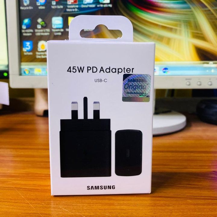 SAMSUNG Type C Super Fast Charger 45W (Type C Port) | Daraz.lk